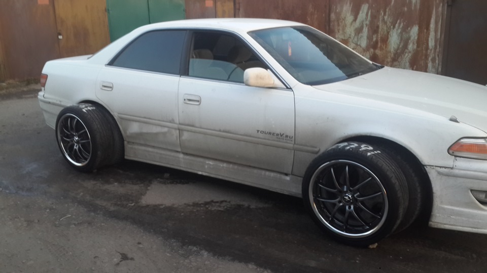 Work VS-SS R18 — Toyota Mark II (100), 2,5 л, 1996 года | колёсные диски | DRIVE2