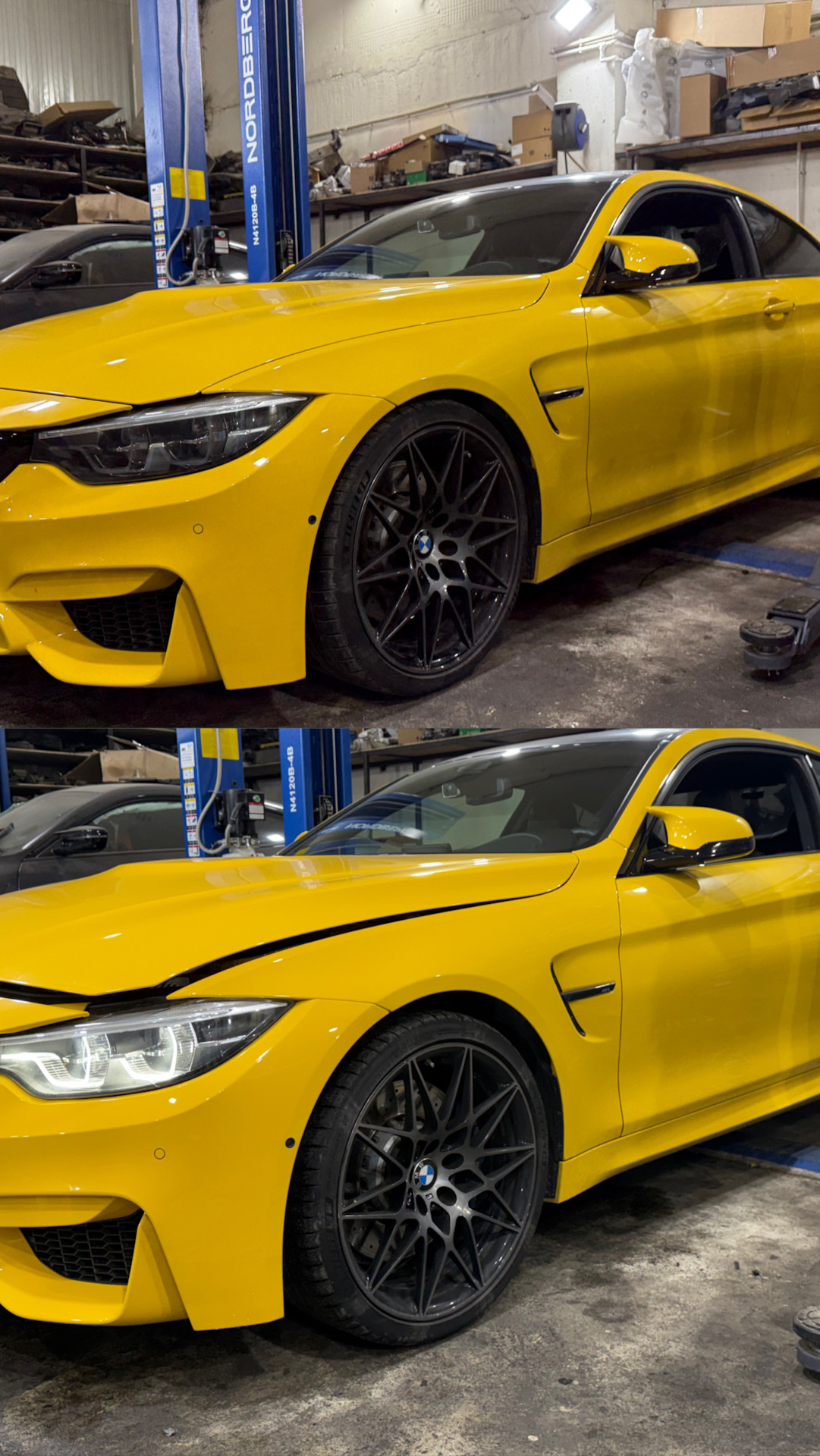 5. H&R занижение — BMW M4 Coupe (F82), 3 л, 2019 года | тюнинг | DRIVE2