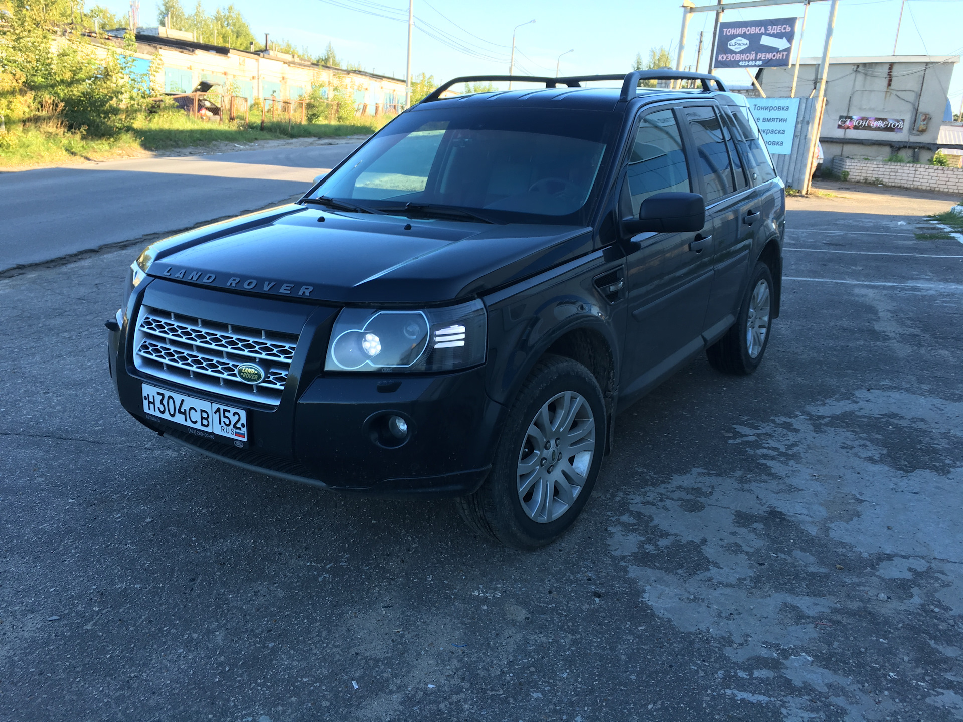 Забронировал новую оптику — Land Rover Freelander 2 (L359), 3,2 л, 2007 ...