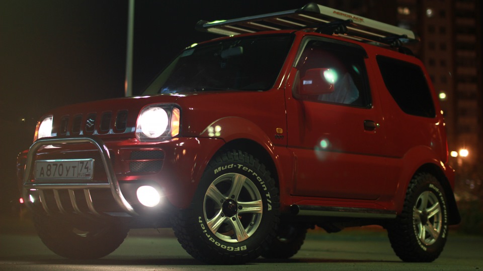 Suzuki Jimny 1.3 бензиновый 2006 | red на DRIVE2