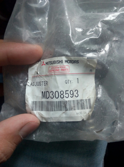 MD308593 Регулятор натяжителя Mitsubishi | Запчасти на DRIVE2