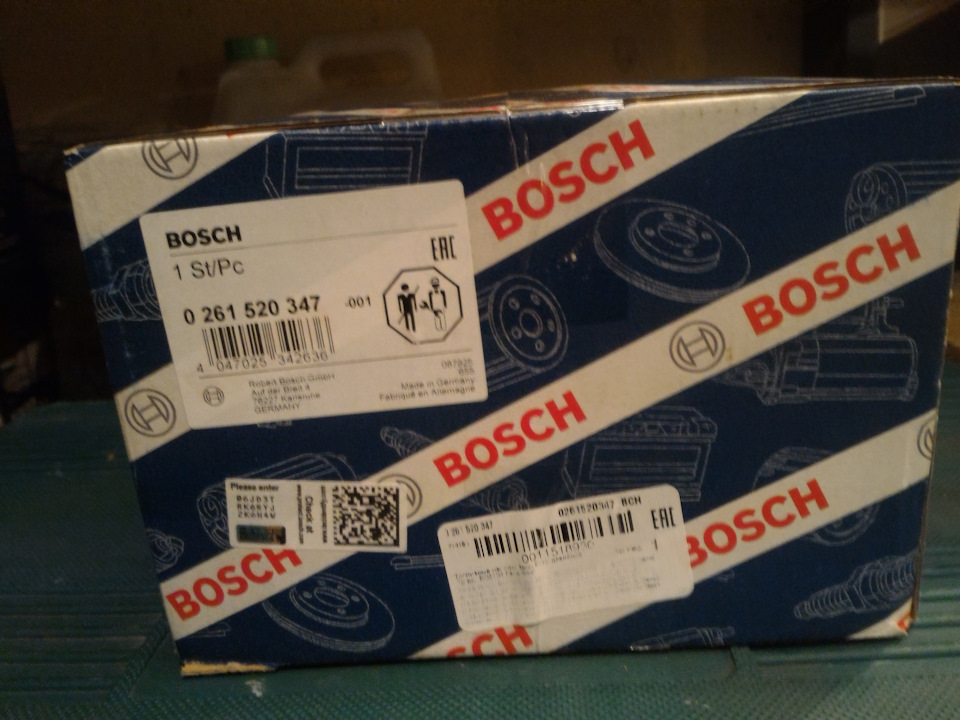 0261520347 Насос высокого давления BOSCH | Запчасти на DRIVE2
