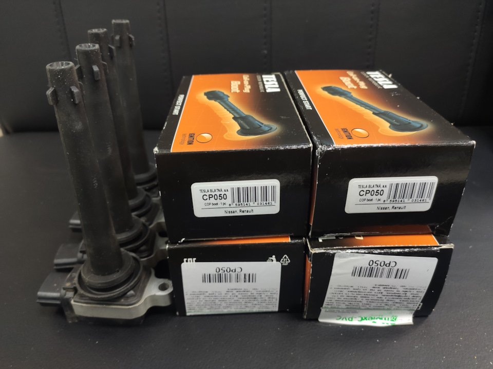 Наконечник на катушку. — Nissan X-Trail II (t31), 2 л, 2008 года ...