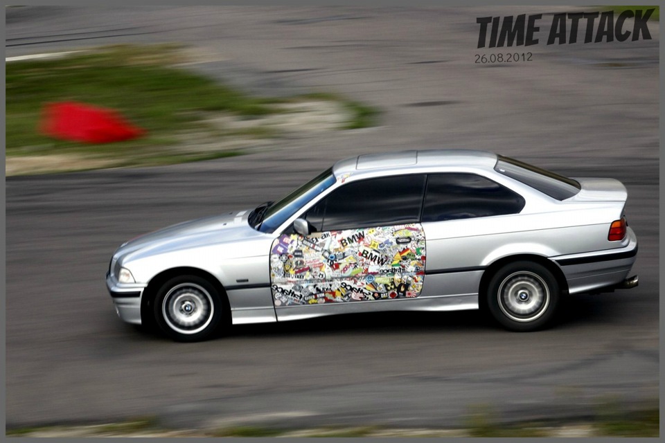Time Attack ! — BMW 3 series Coupe (E36), 1,6 л, 1994 года | покатушки ...