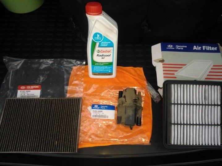 ТО-3 (то.что на 45000) — KIA Ceed SW (1G), 1,6 л, 2010 года | плановое ...