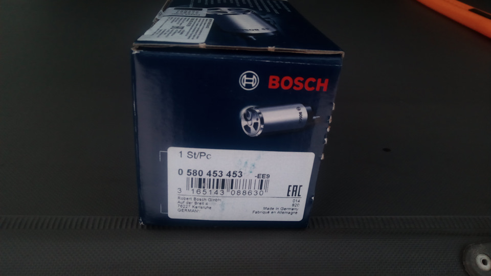0580453453 Топливный насос BOSCH | Запчасти на DRIVE2