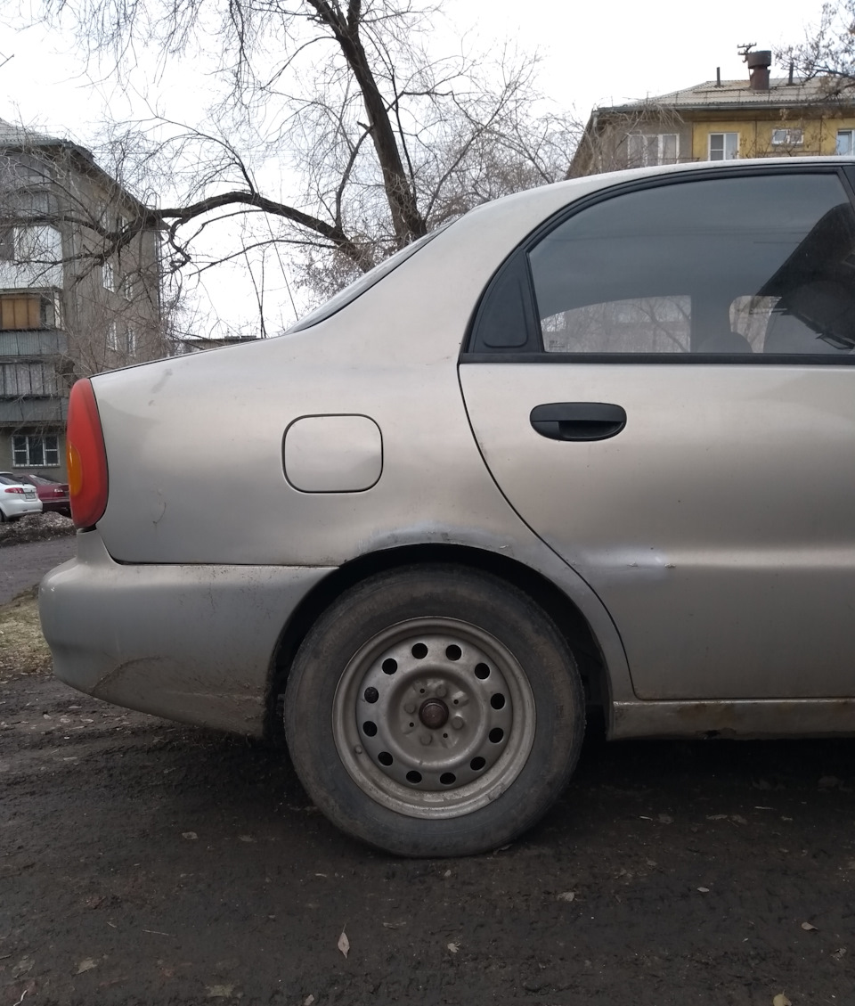 Замена задних пружин. KYB прощай) — Chevrolet Lanos, 1,5 л, 2008 года ...