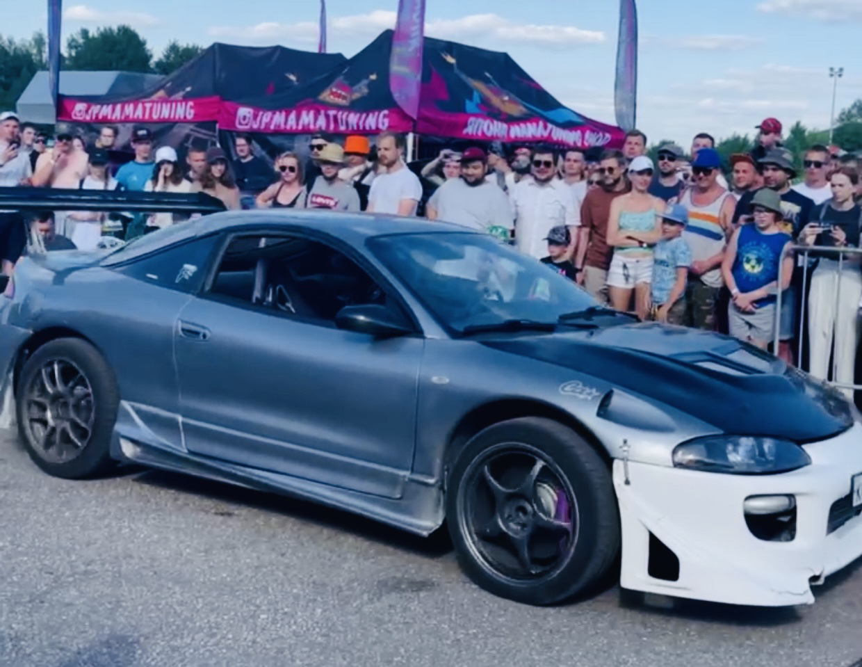 Предварительные замеры DRAGY — Mitsubishi Eclipse (2G), 2 л, 1998 года ...