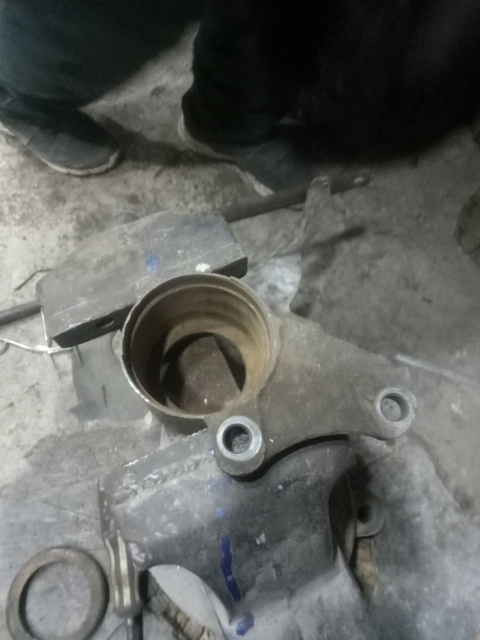 Доработка подушки кпп фольцваген т4 — Volkswagen Transporter T4, 2,4 л ...