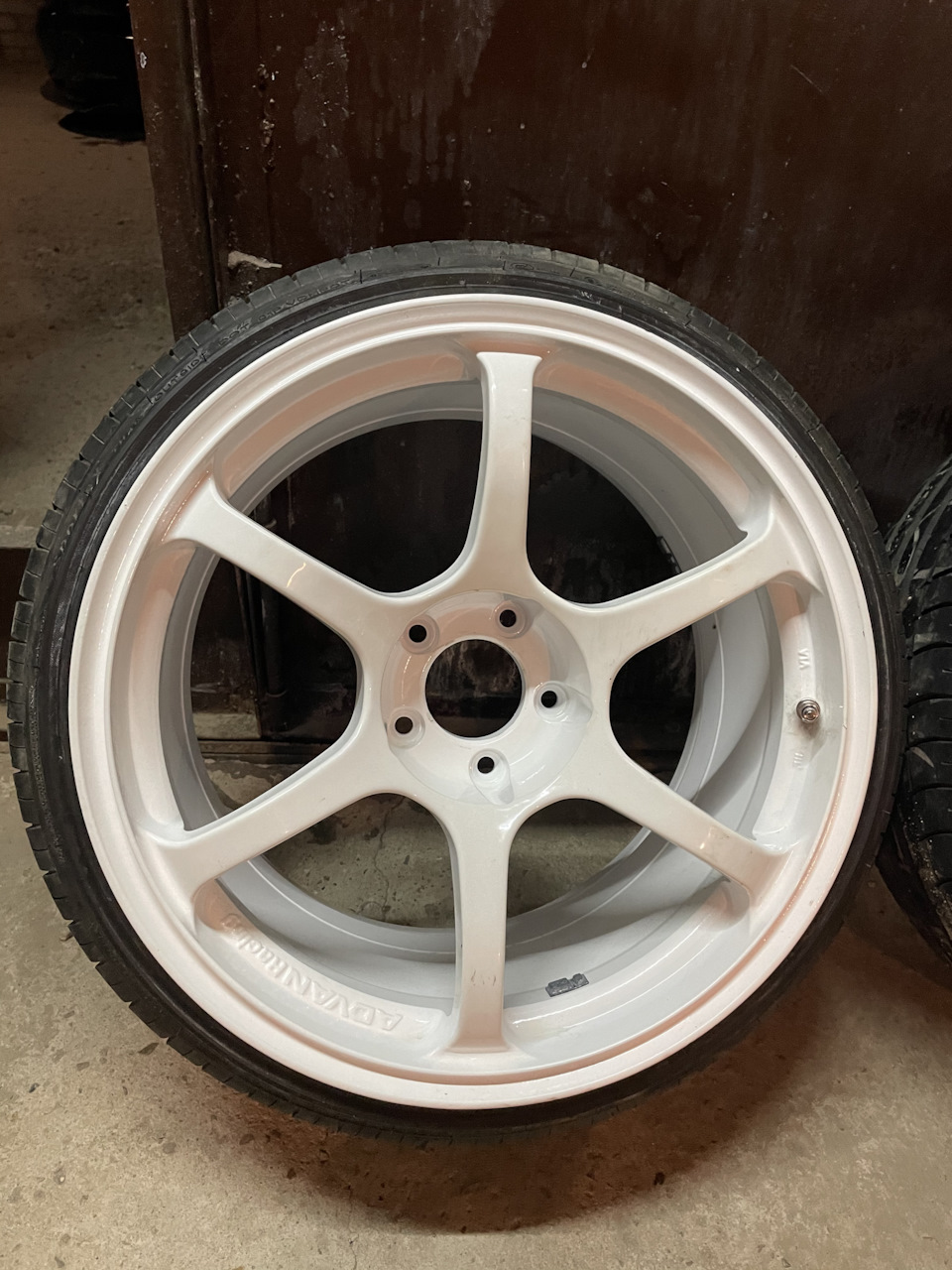 Advan racing RG2 18x10j et25/35 — Subaru Impreza WRX STI (GD), 2 л ...