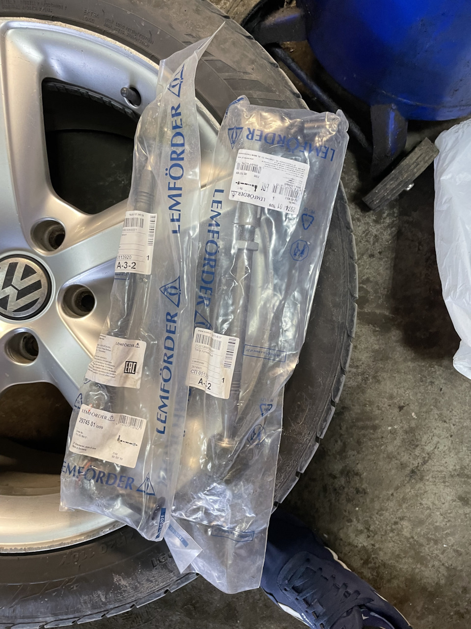 2974501 Поперечная рулевая тяга LEMFORDER | Запчасти на DRIVE2