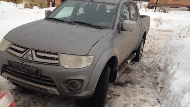 Mitsubishi L200 (4G) 2.5 дизельный 2013 | 2.5 турбо на DRIVE2