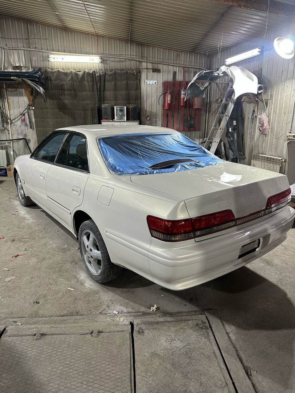 Toyota 057 color — Toyota Mark II (100), 2,5 л, 1999 года | кузовной ...