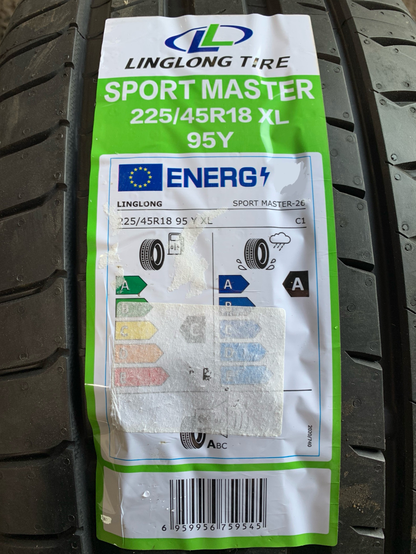 Летние шины Linglong Sport Master XL 225/45 R18 95Y — Mazda 6 (2G) GH ...