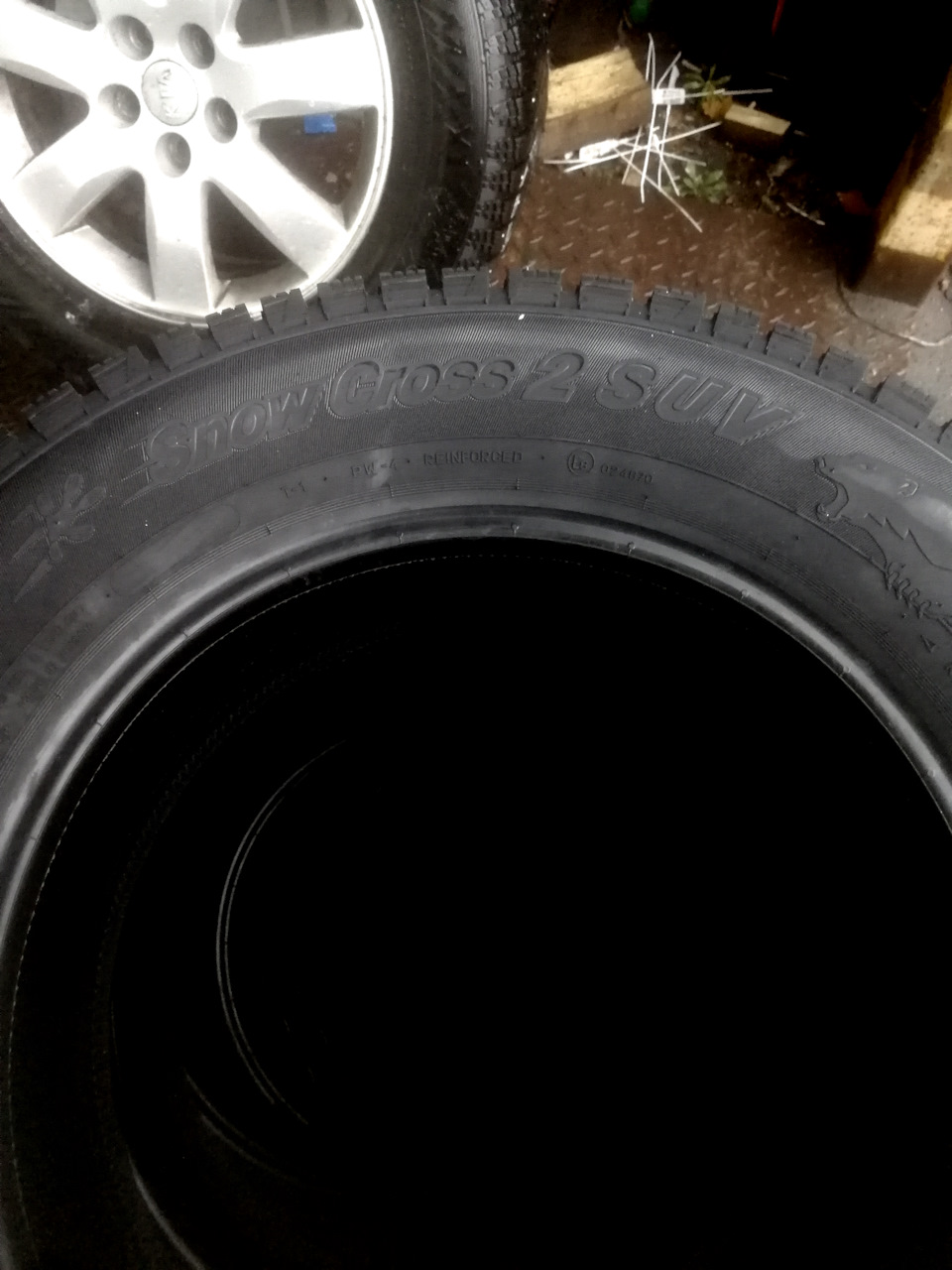 Переобулся 215/65 R16 CORDIANT Snow Cross 2 SUV — Mitsubishi Outlander ...