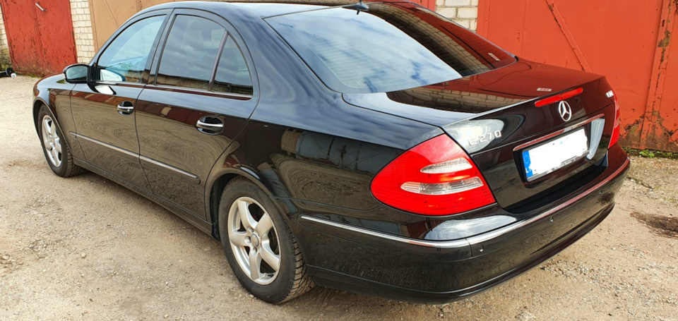 Полировка кузова своими руками. — Mercedes-Benz E-Class (W211), 2,7 л, 2005 года | своими руками ...