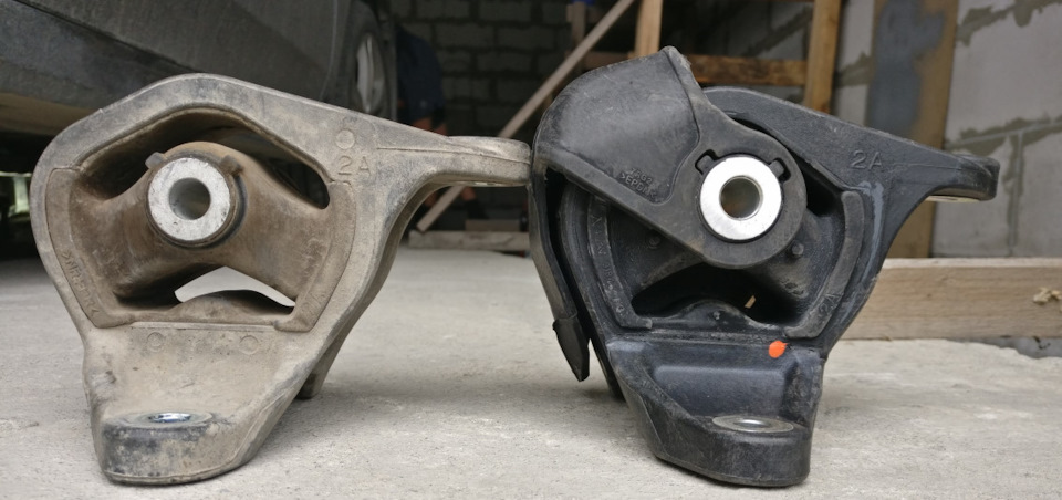 Замена опор двигателя — Honda Accord (8G), 2,4 л, 2010 года | своими руками | DRIVE2
