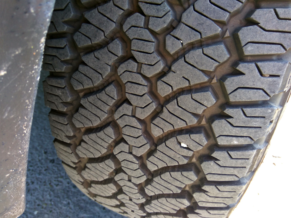 General Tire Grabber AT3 — Land Rover Discovery III, 3 л, 2006 года ...