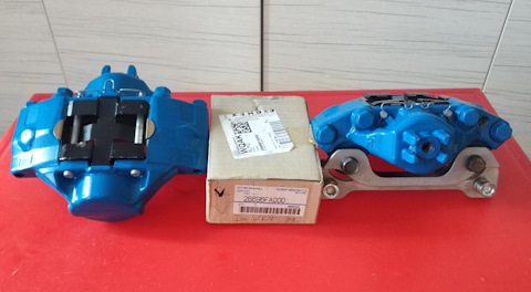 26696FA000 ТОРМОЗНЫЕ КОЛОДКИ Subaru Impreza GGA после 2002.11, GGB ...