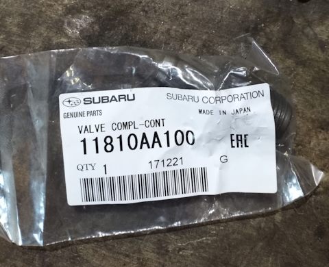 11810AA100 Клапан SUBARU | Запчасти на DRIVE2