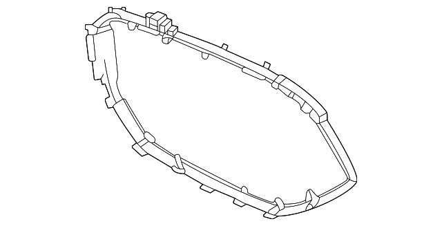 63147498353 Решетка радиатора с подсветкой слева BMW | Запчасти на DRIVE2