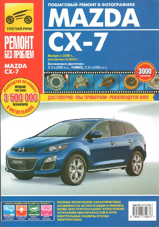 Полезные материалы — Mazda CX-7, 2,5 л, 2011 года | другое | DRIVE2