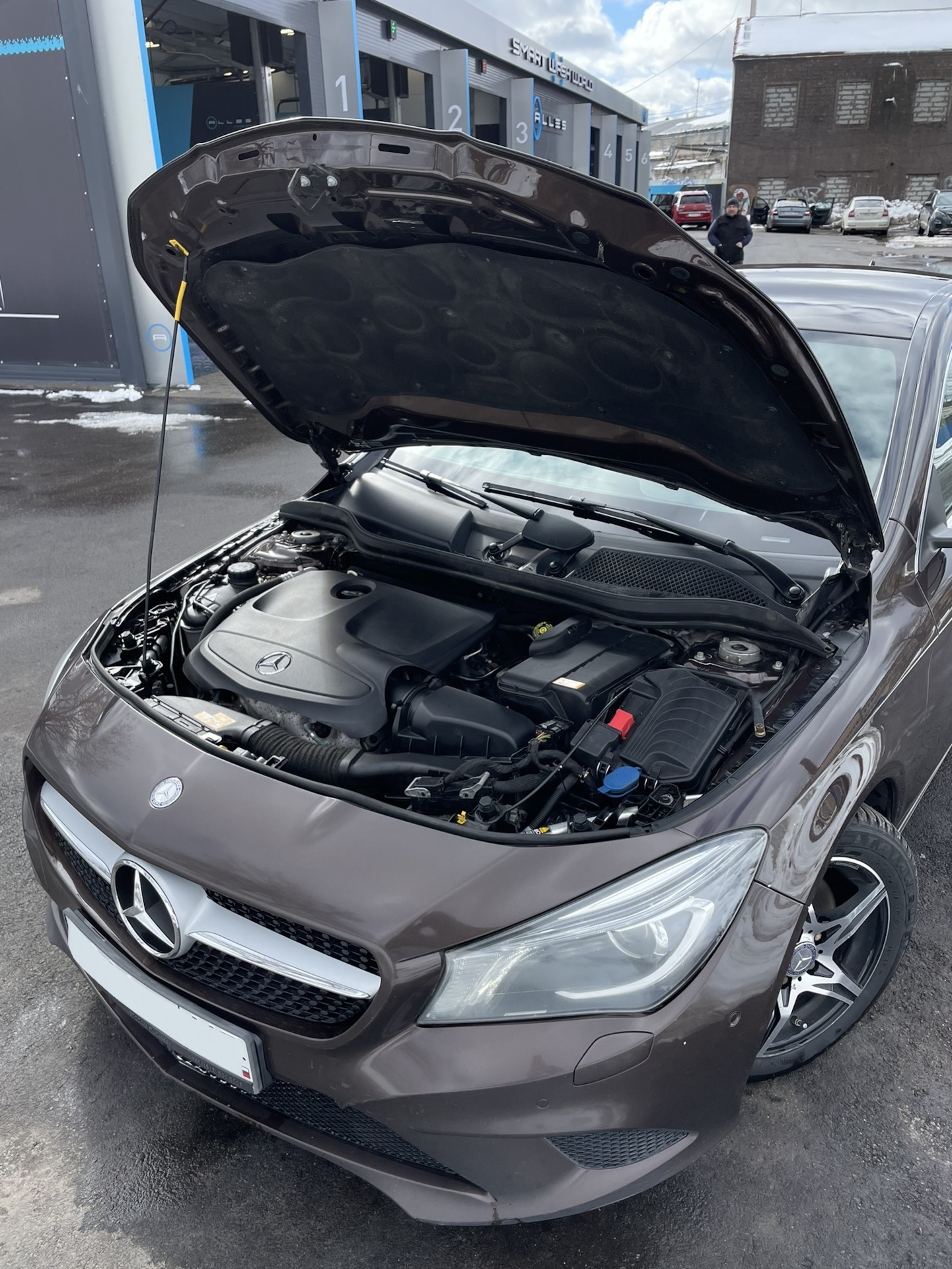 Консервация двигателя Mercedes-Benz CLA — Mercedes-Benz CLA (C117), 1,6 ...