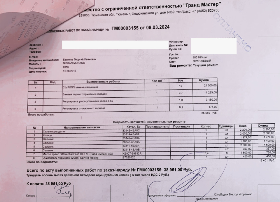 331424BA0A SEAL-OIL NISSAN INFINITI | Запчасти на DRIVE2