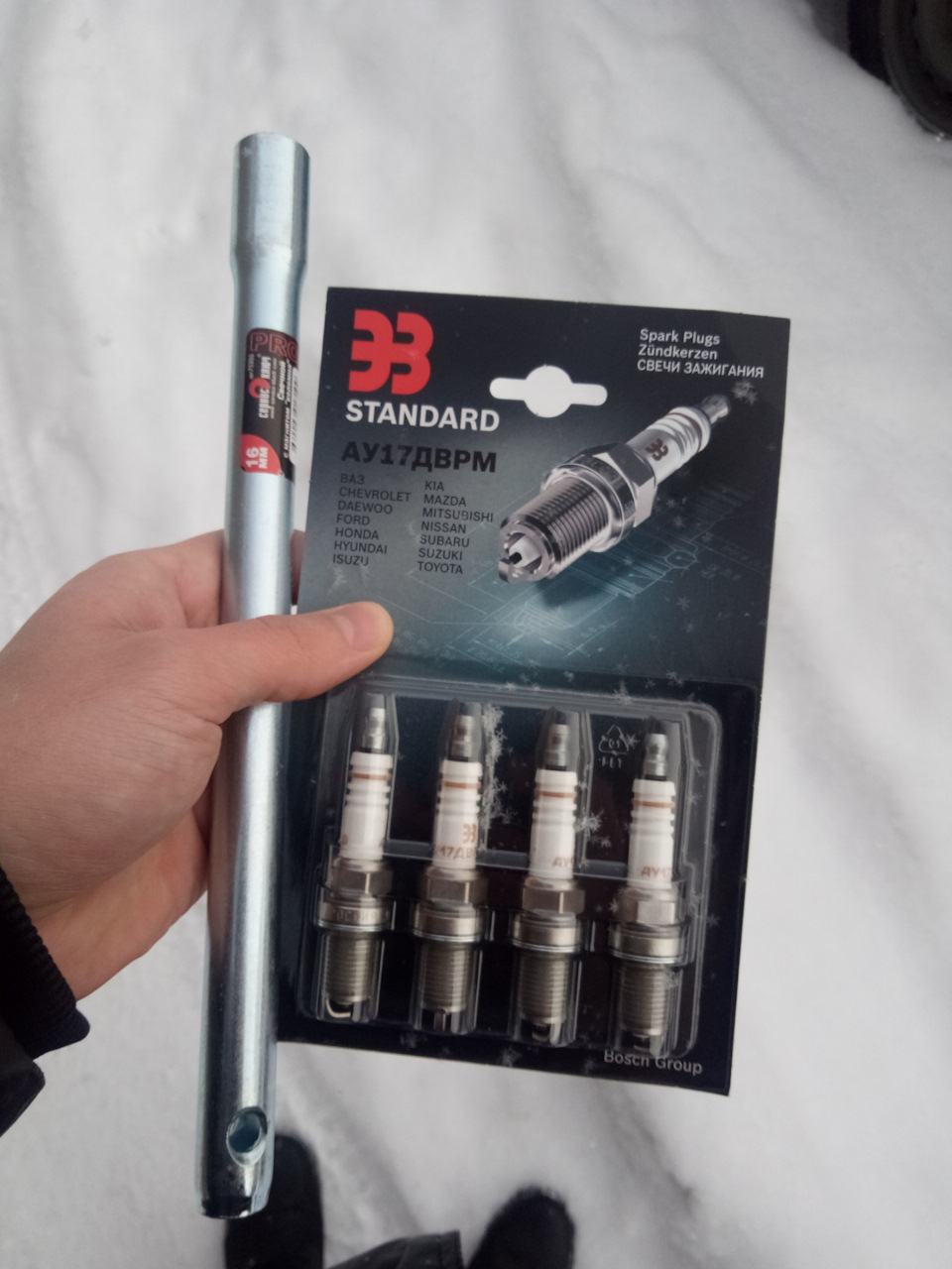 Замена свечей и пуск в — 30 — Lada Приора седан, 1,6 л, 2008 года ...