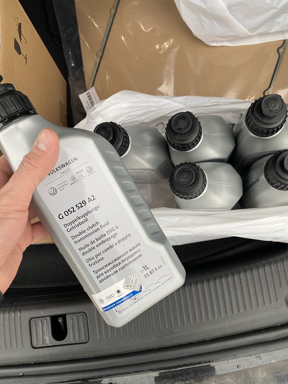 [FL] Замена масла в спортивном дифференциале — Audi A7 Sportback (1G ...