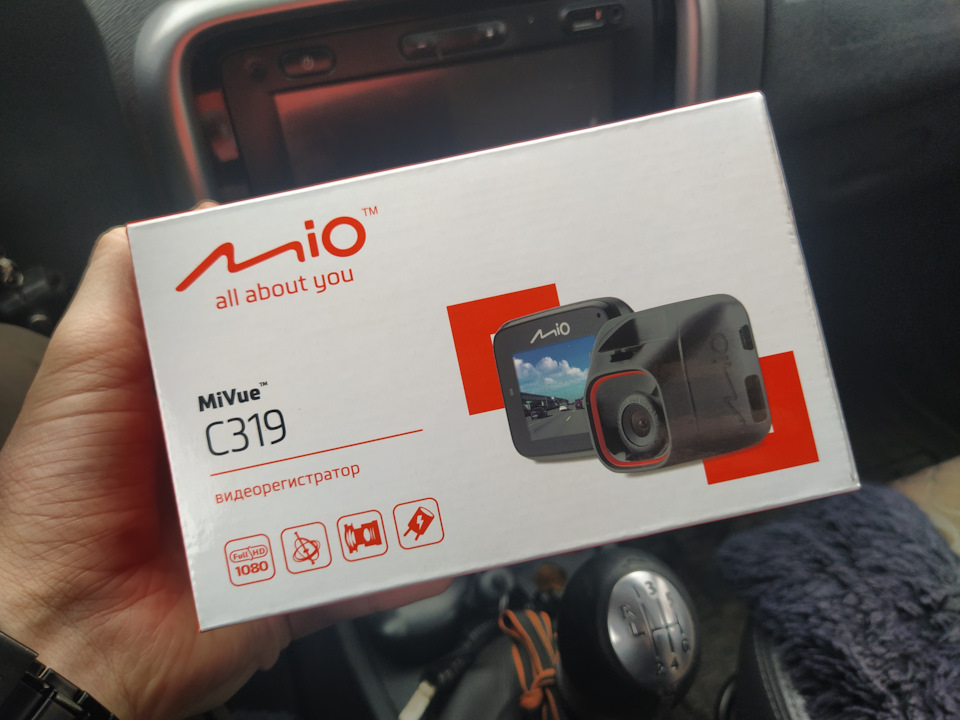 Видеорегистратор Mio MiVue C319 с "суперконденсатором" вместо батареи ...