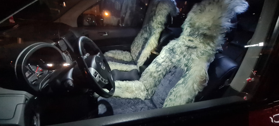 Шуба для машины — Nissan X-Trail II (t31), 2,5 л, 2007 года ...