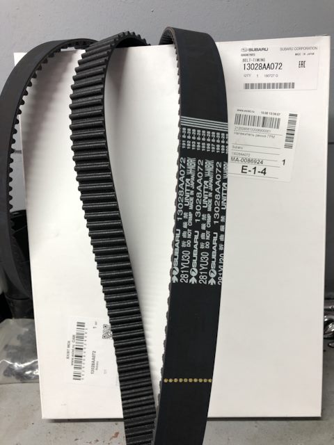 13028AA072 РЕМЕНЬ ГРМ ЧЗ 281 SUBARU | Запчасти на DRIVE2