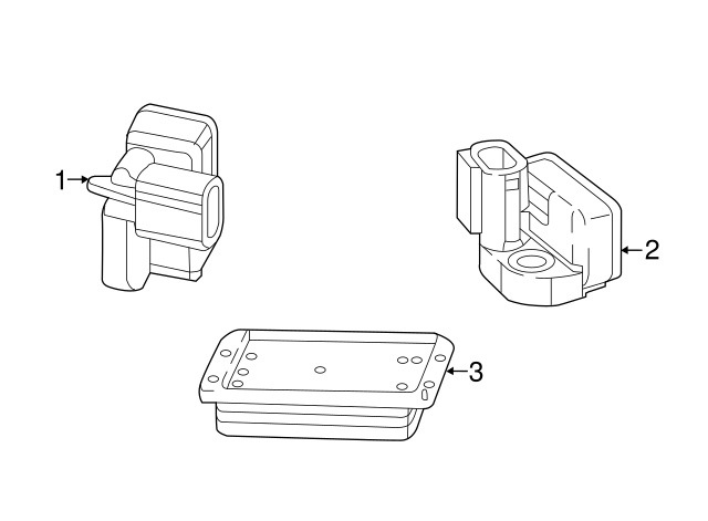 A0009057802 ДАТЧИК УСКОРЕНИЯ АВТОМОБИЛЯ (ACCELERATION SENSOR) Mercedes ...