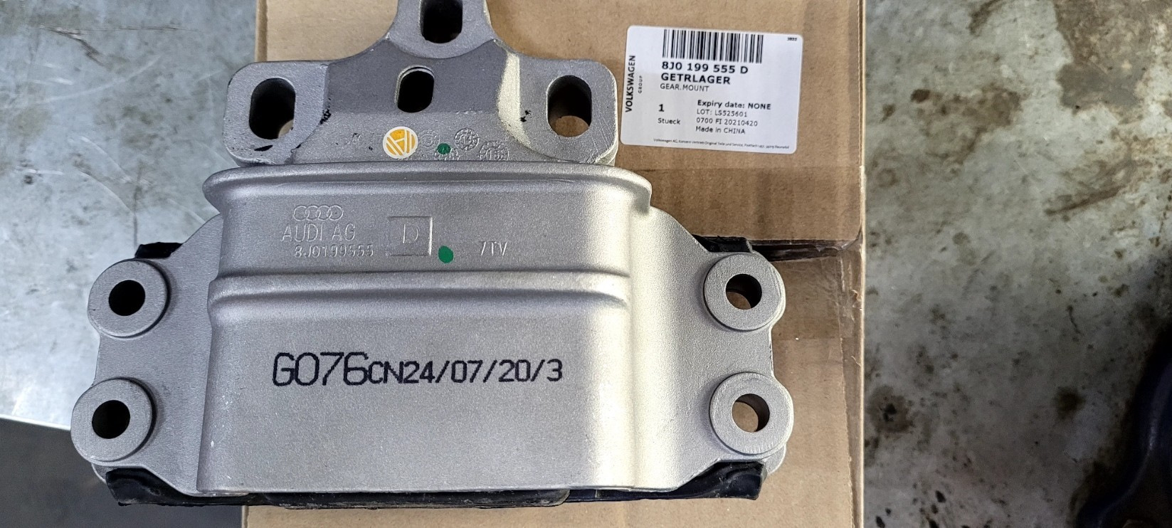 Замена подушки ДВС 3C0199555AE на 8J0199555D… А оно надо? — Volkswagen ...