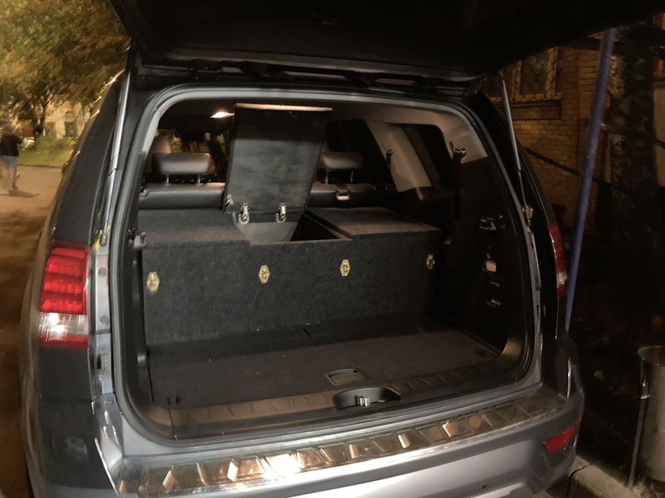 Ящик в багажник update — KIA Mohave (HM), 3 л, 2017 года | своими ...