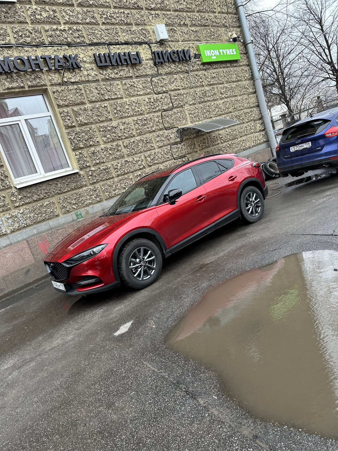 Переобувка — Mazda CX-4, 2 л, 2023 года | колёсные диски | DRIVE2