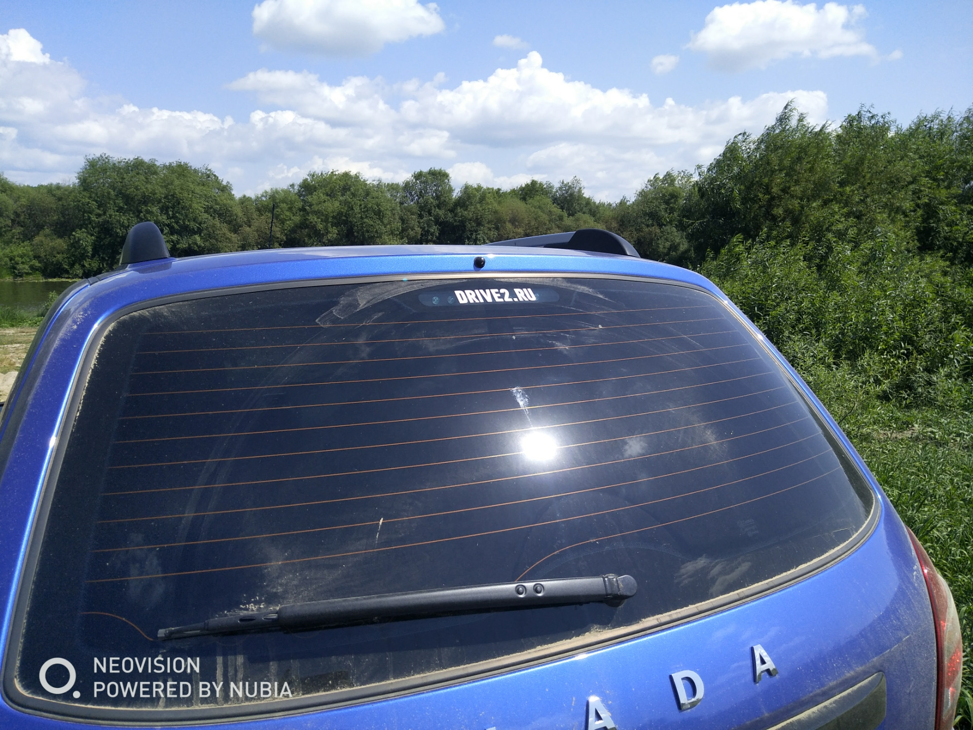 Наклейка Drive2 — LADA Гранта Cross, 1,6 л., 2021 года | просто так ...