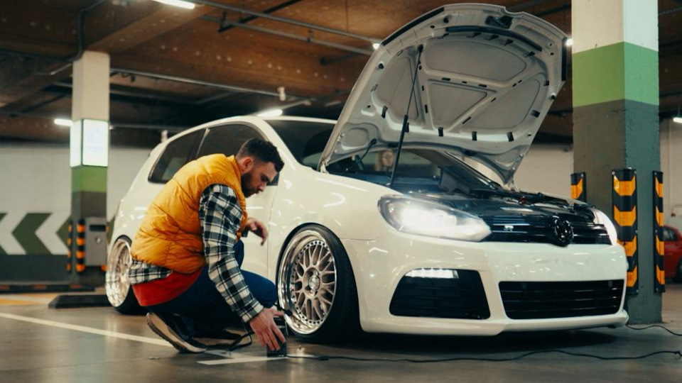 Такие дела — Volkswagen Golf R Mk6, 2 л, 2011 года | ДТП | DRIVE2