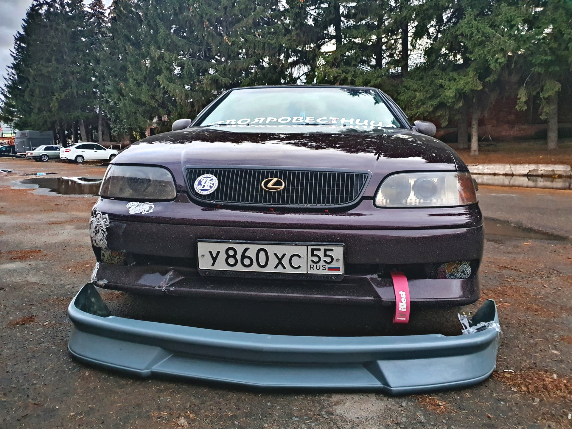 Забрал губу — Lexus GS (JZS147), 4 л, 1994 года | стайлинг | DRIVE2