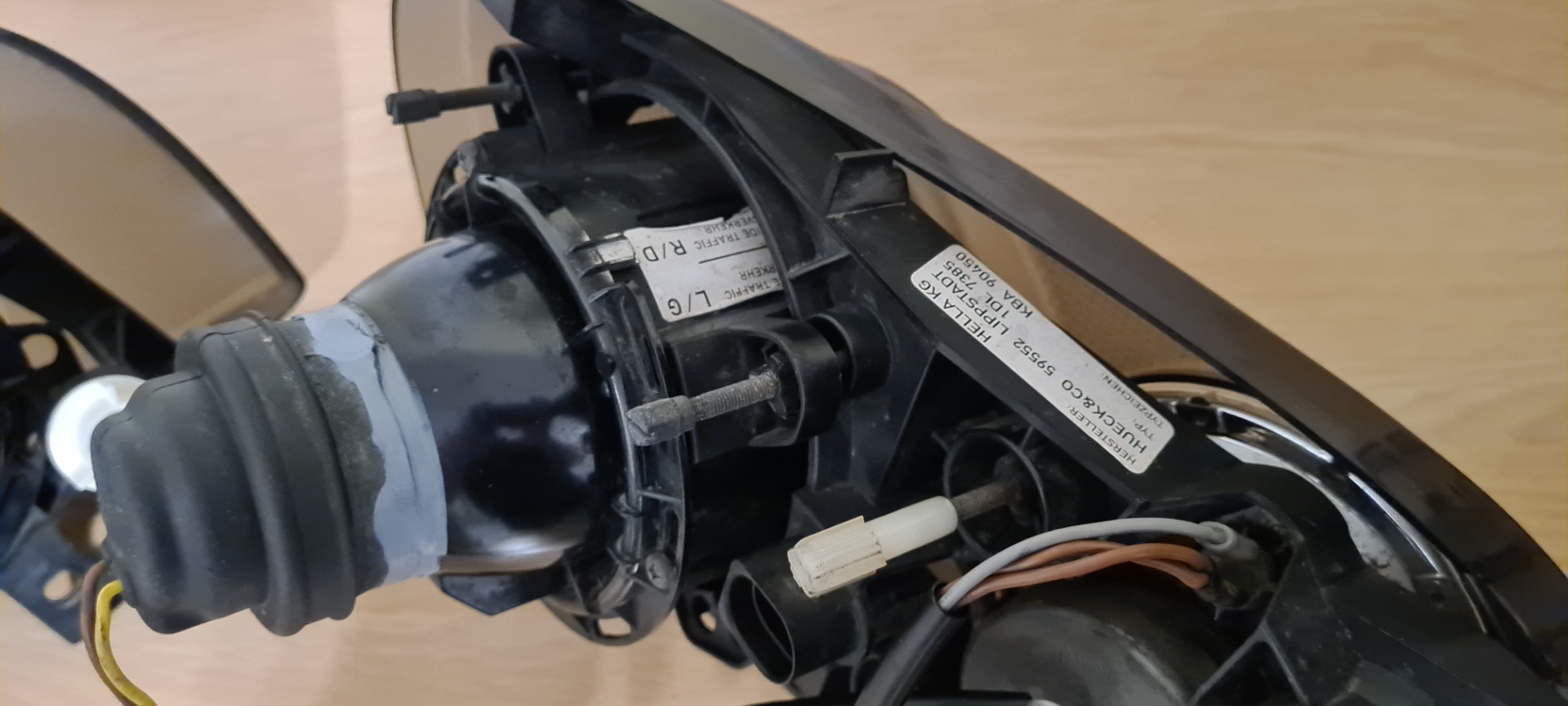 Hella dual round / doppelscheinwerfer — Volkswagen Golf GTI Mk3, 2 л ...