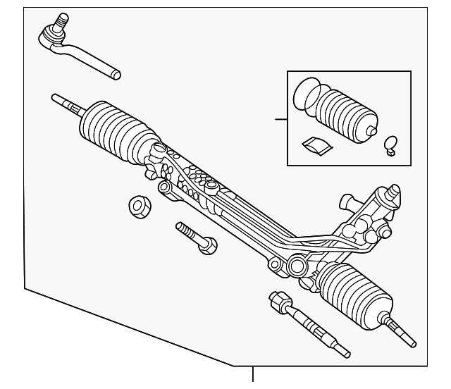 QEB500280 Рулевой механизм Jaguar Land Rover | Запчасти на DRIVE2