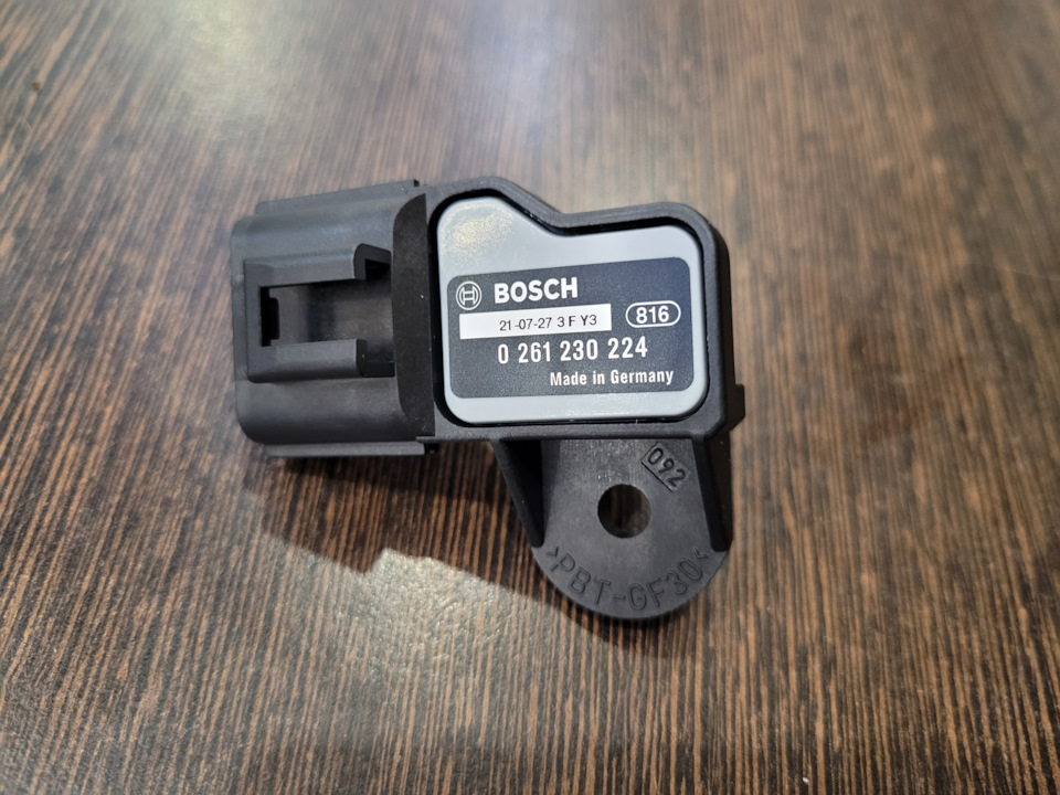 0261230224 Датчик давления наддува BOSCH | Запчасти на DRIVE2