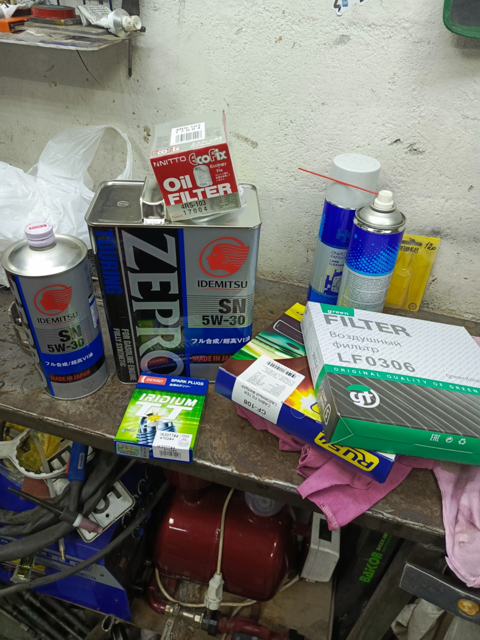 Замена крышки клапанов, прокладок, свечей и масла — Subaru Outback (BR ...