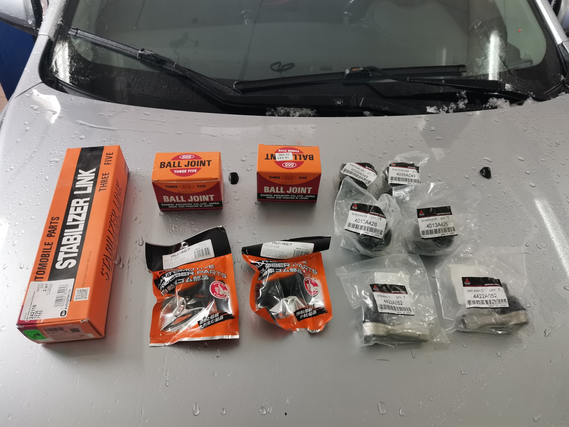 Обслуживание передней подвески — Mitsubishi Lancer Sportback, 1,8 л ...