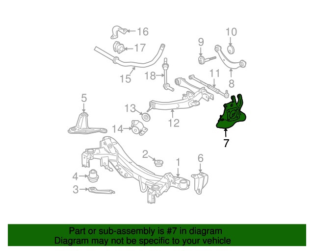 4230421040 ОПОРА ШАРОВАЯ ЗАДНЕЙ ЦАПФЫ. TOYOTA LEXUS | Запчасти на DRIVE2