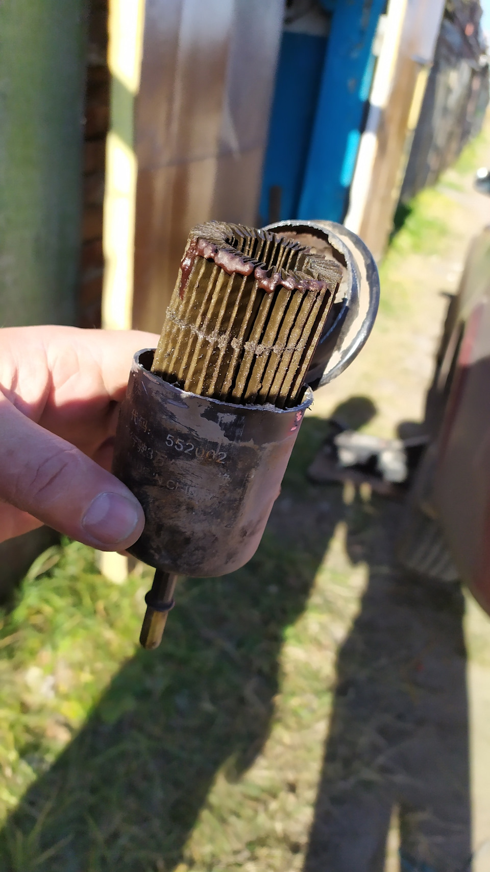 Замена топливного фильтра тонкой отчистки — Geely Vision, 1,8 л, 2008 ...