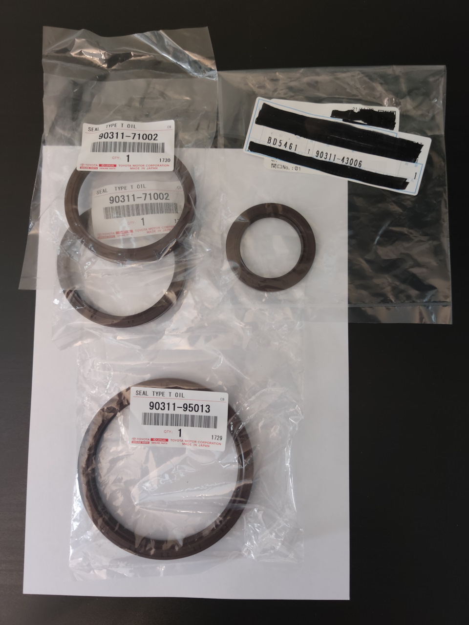 9031195013 Сальник TOYOTA LEXUS | Запчасти на DRIVE2