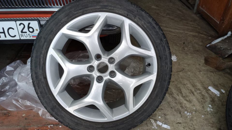84. Диски FF2 ST покрашены) — Ford Focus Hatchback II, 1,8 л, 2008 года ...