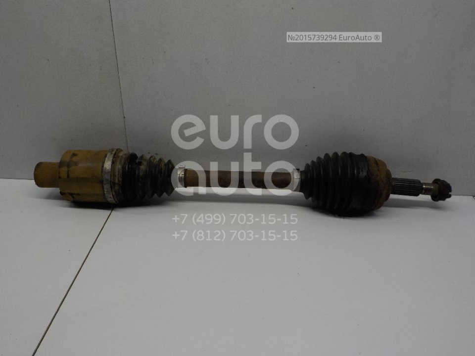 391009882R Привод пер п RENAULT | Запчасти на DRIVE2